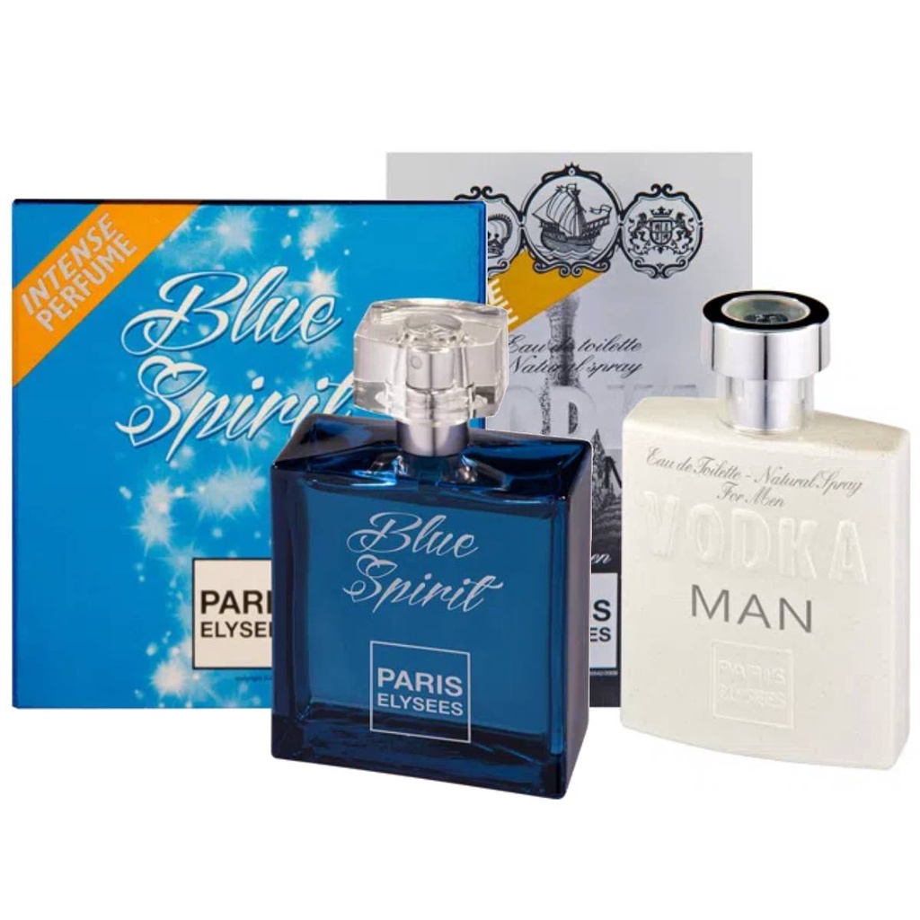 Vodka Man + Blue Spirit - Paris Elysees | Shopee Brasil