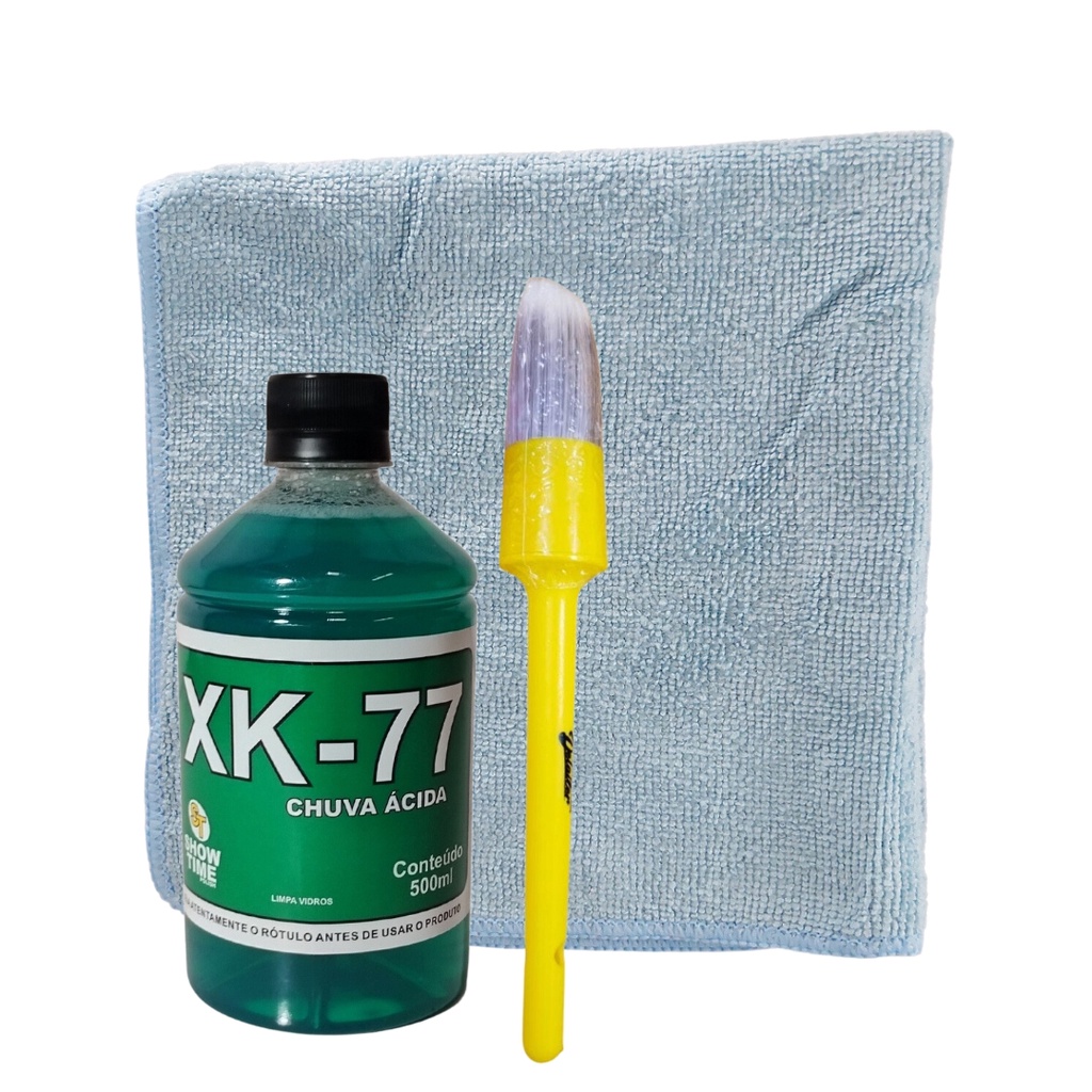 KIT: XK77 500ML + FLANELA 40X40 + PINCEL DE DETALHAMENTO | Shopee Brasil