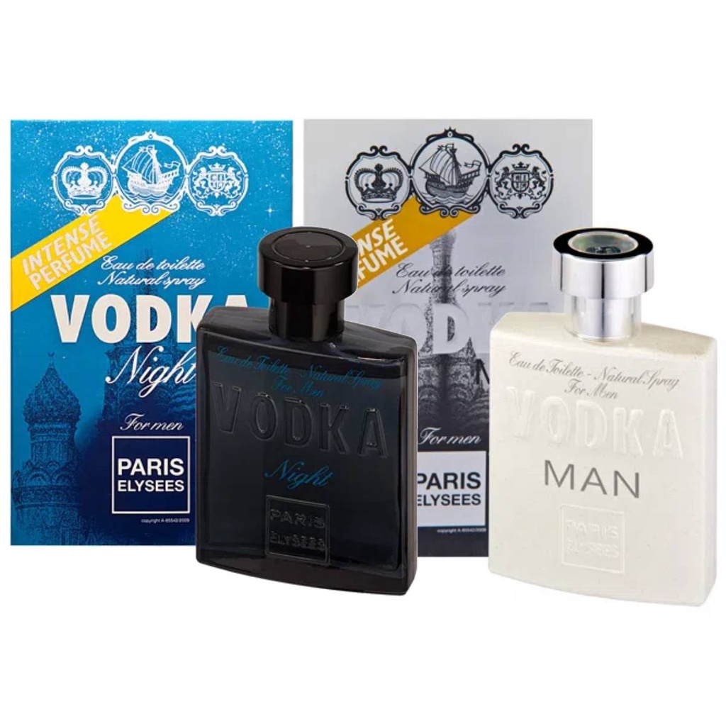 Vodka Man + Vodka Night - Paris Elysees | Shopee Brasil