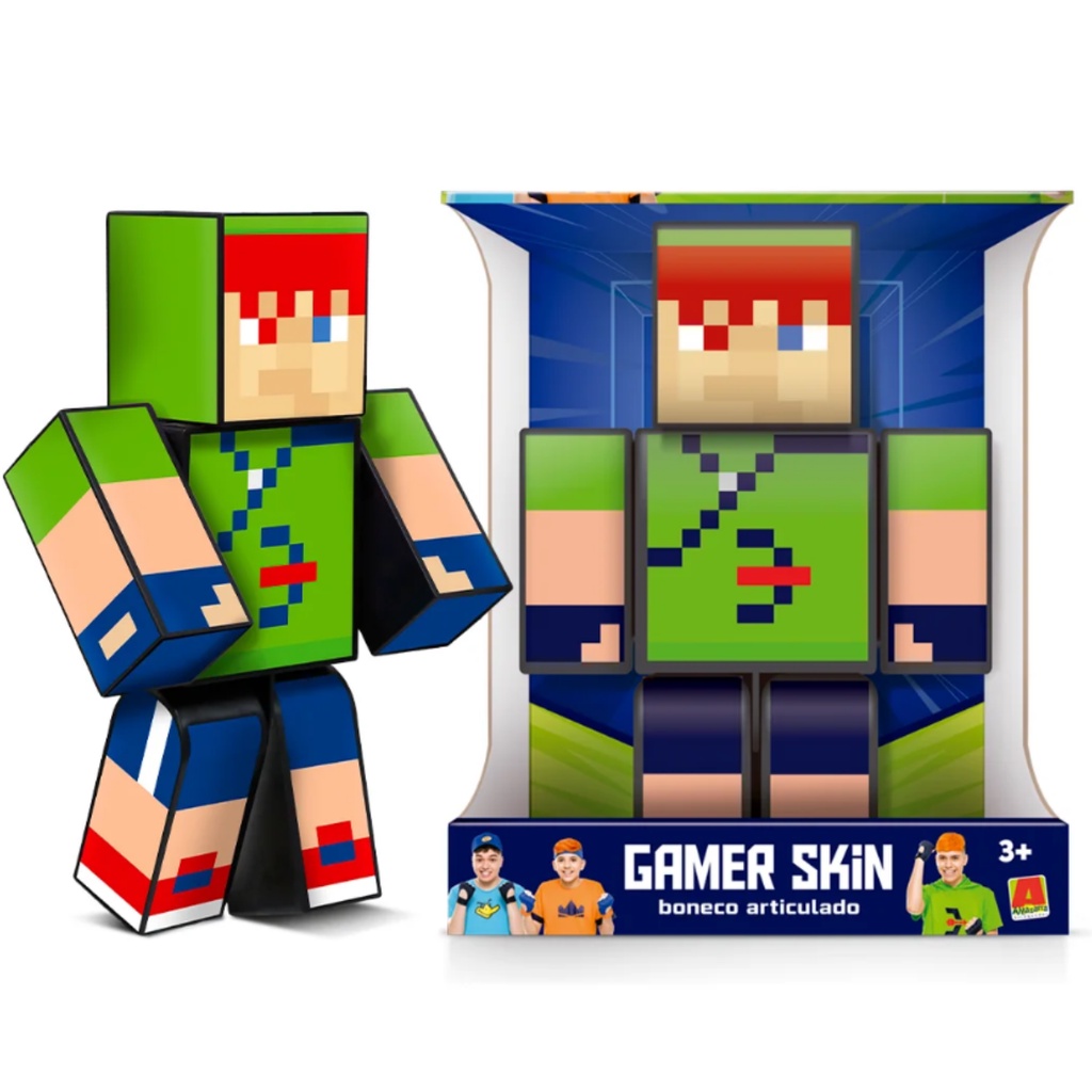 Boneco Minecraft Familia Arqueira Robin Hood 25cm Youtuber | Shopee Brasil