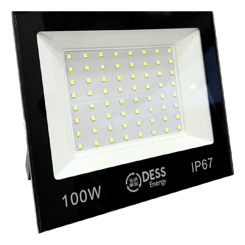 Refletor Projetor Holofote Led 100w 6500k Branco Frio | Shopee Brasil