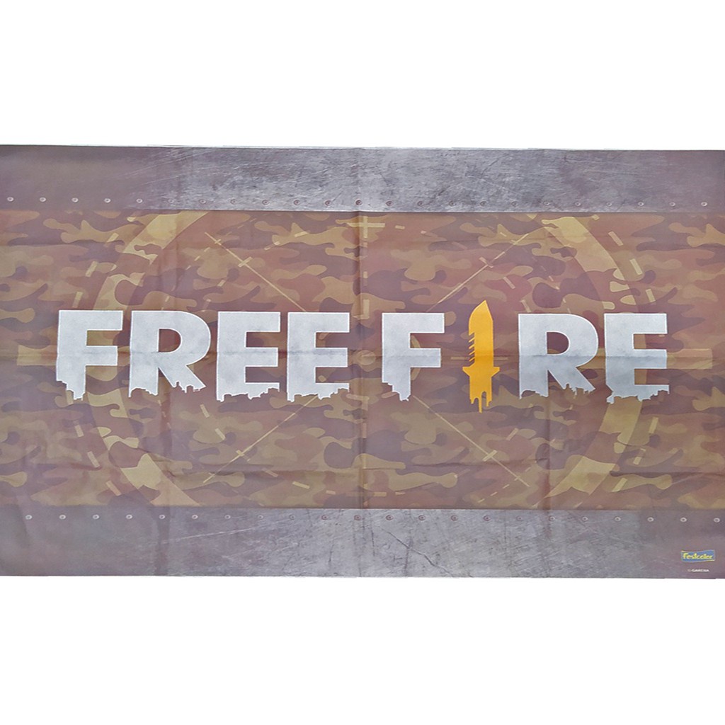 Painel TNT Free Fire Decoração Aniversário (1,40m x 1,00m) | Shopee Brasil