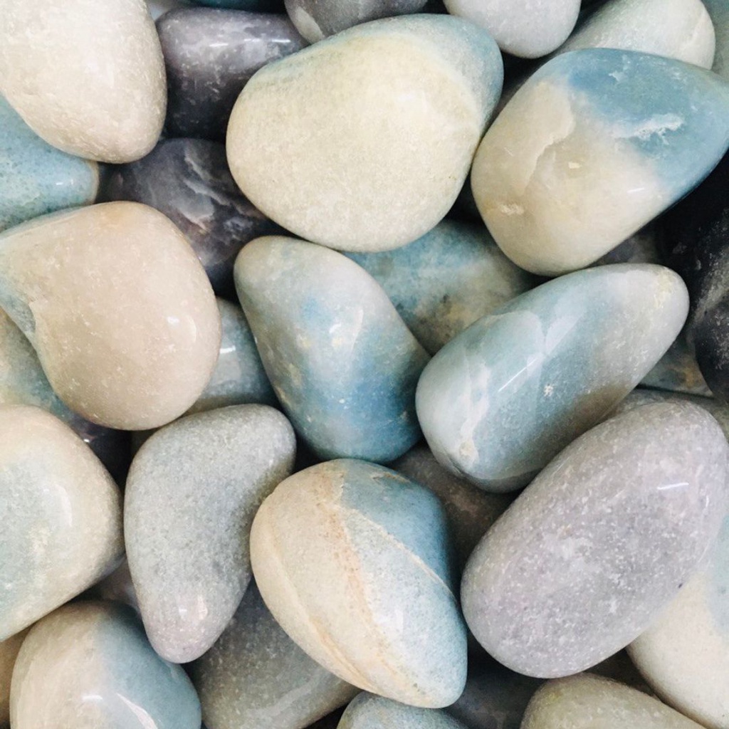 Trolita Cristal Pedra Rolada Natural | Shopee Brasil