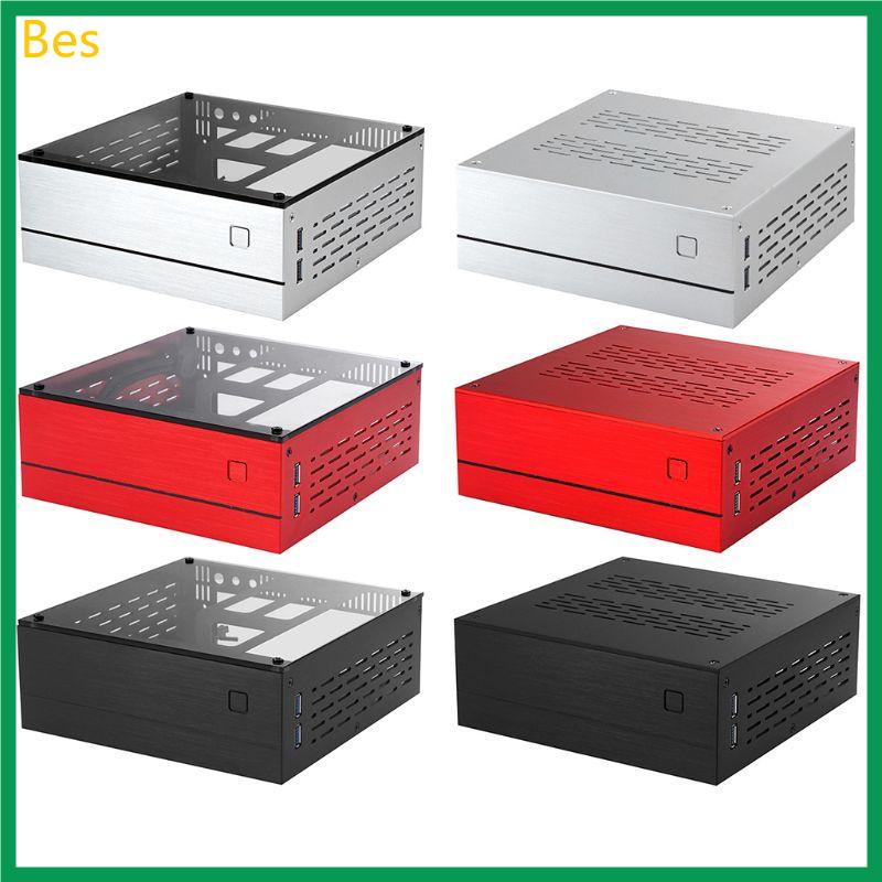Além De B01 Desktop PC Enclosure Mini Computador ITX Para Caixa Chassis ...