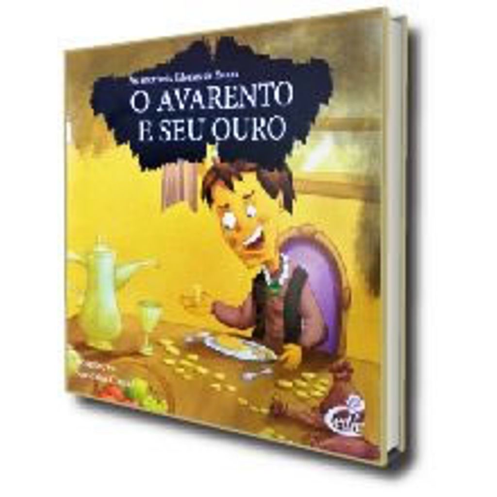 As fábulas de esopo o avarento e o seu ouro | Shopee Brasil