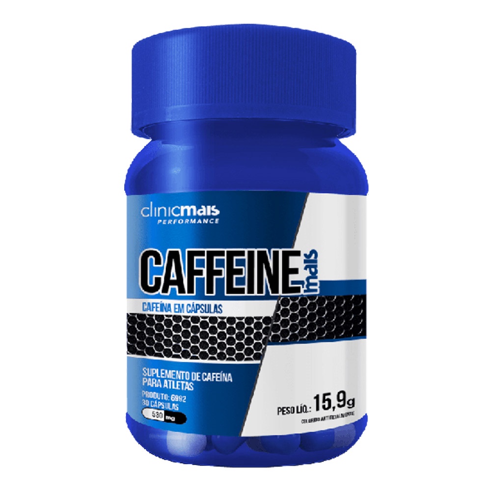 Cafeína Anidra Caffeine Mais 30 Cápsulas | Shopee Brasil