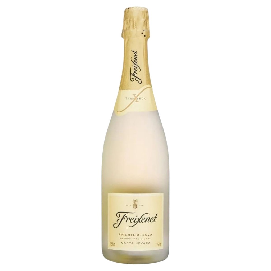 Espumante Cava Freixenet Carta Nevada Demi-Sec Espanha 750ml | Shopee ...