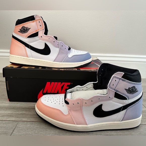Novo!!! Air Jordan 1 Retro alta AG Craft "Skyline" DX0054-805 Basquete ...