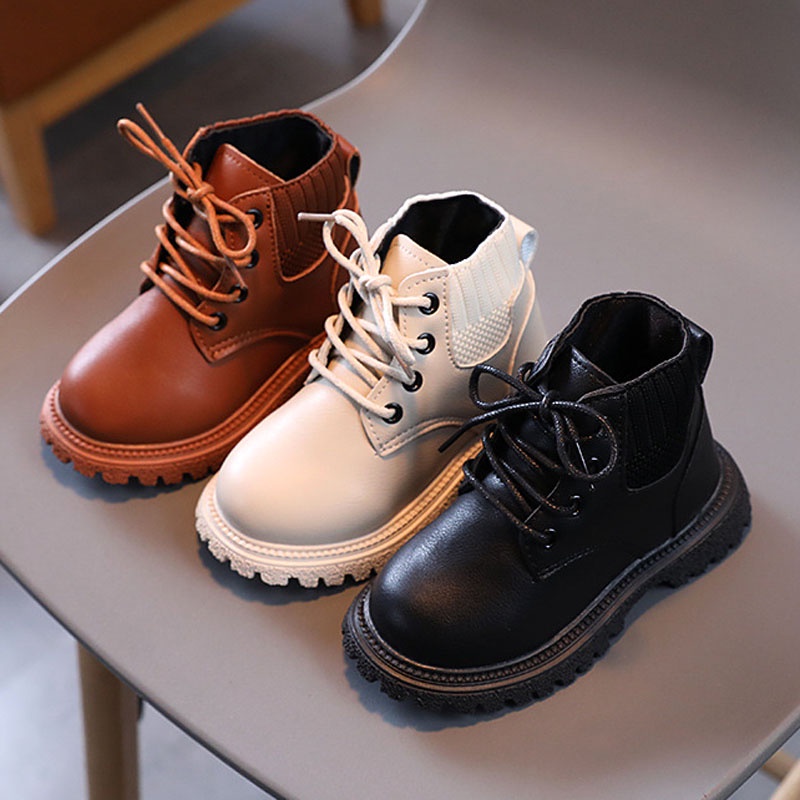 Botas Infantis Meninas Meninos Sapatos De Tornozelo Casuais Moda ...