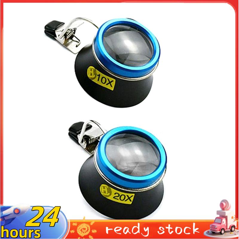 Lupa De Óculos Olhos Clip-on Portátil Ferramenta De Reparo De ...