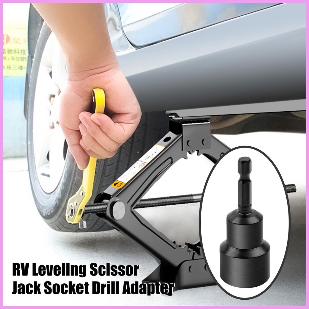 Nivelamento Adaptador De Macaco Tesoura De RV | Shopee Brasil