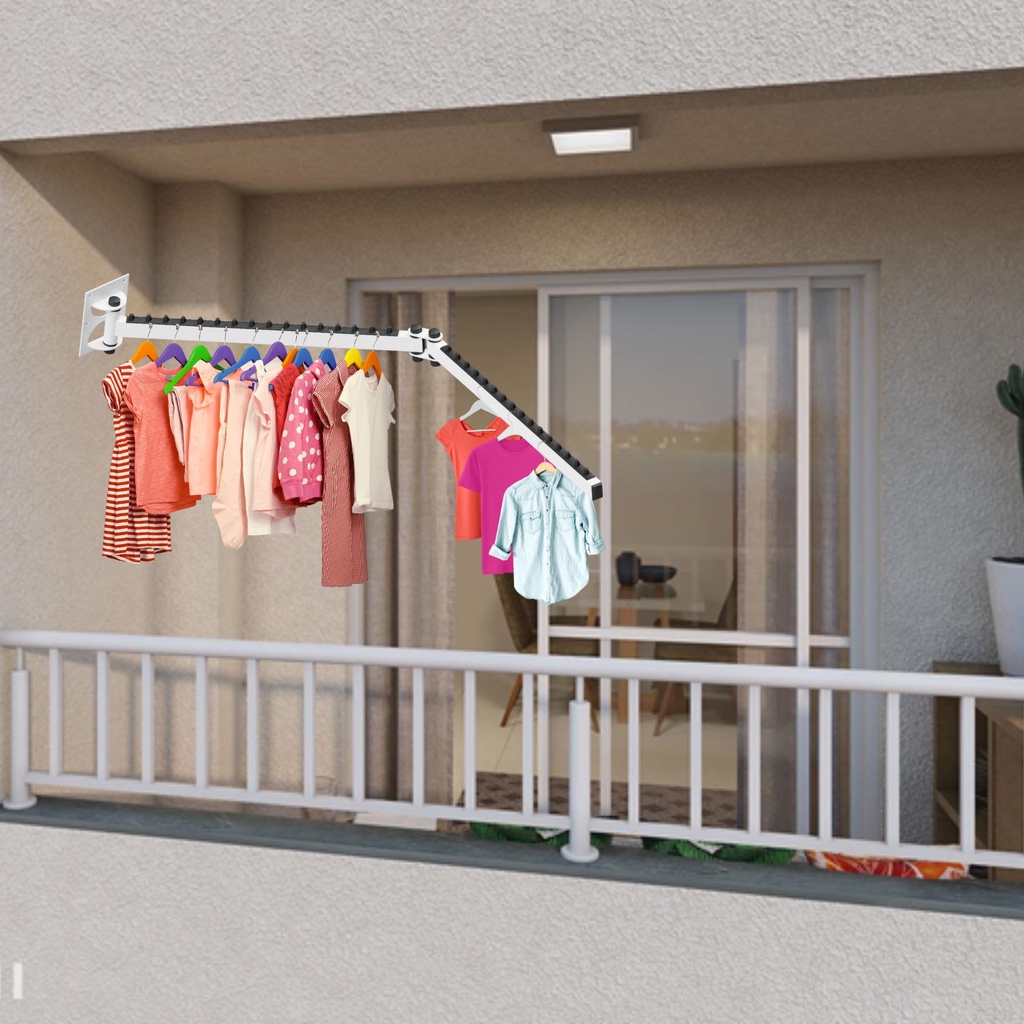 VARAL DE ROUPAS RETRATIL OU CABIBE ARTICULADO PARA APARTAMENTOS CASA ...