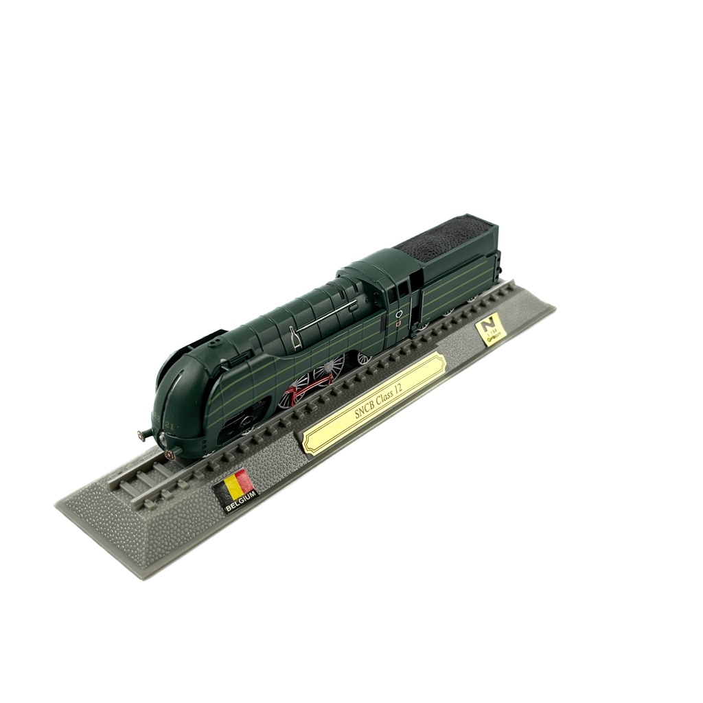 Coleção Locomotivas do Mundo: SNCB Class 12 - Edição 69 | Shopee Brasil
