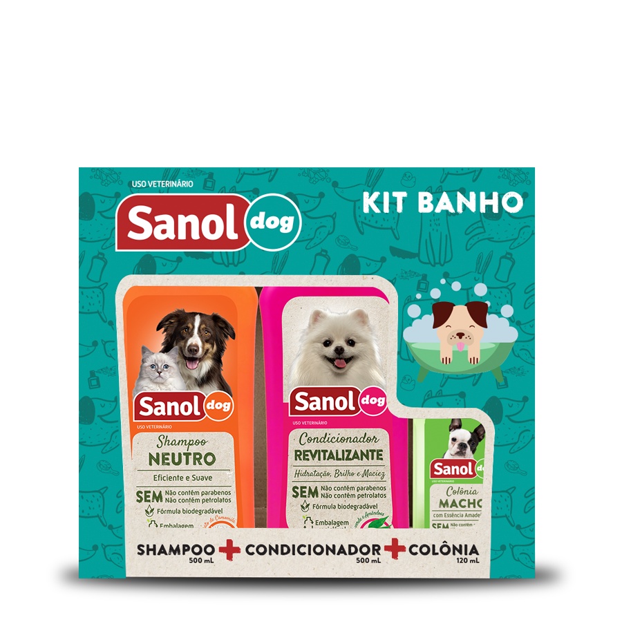 KIT PROMOCIONAL BANHO SANOL | Shopee Brasil