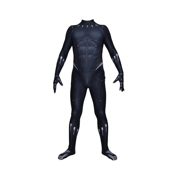 SQ2M Halloween Pantera Negra Cosplay Costume 3D Impressão Adultos ...