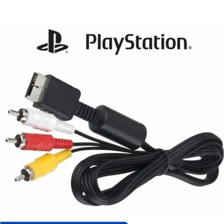 Cabo Componente Áudio E Vídeo Rca Playstation Ps2 Ps1 Ps3 | Shopee Brasil
