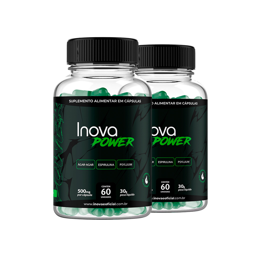 Inova Power - 60 Cápsulas - kit 2 unidades | Shopee Brasil