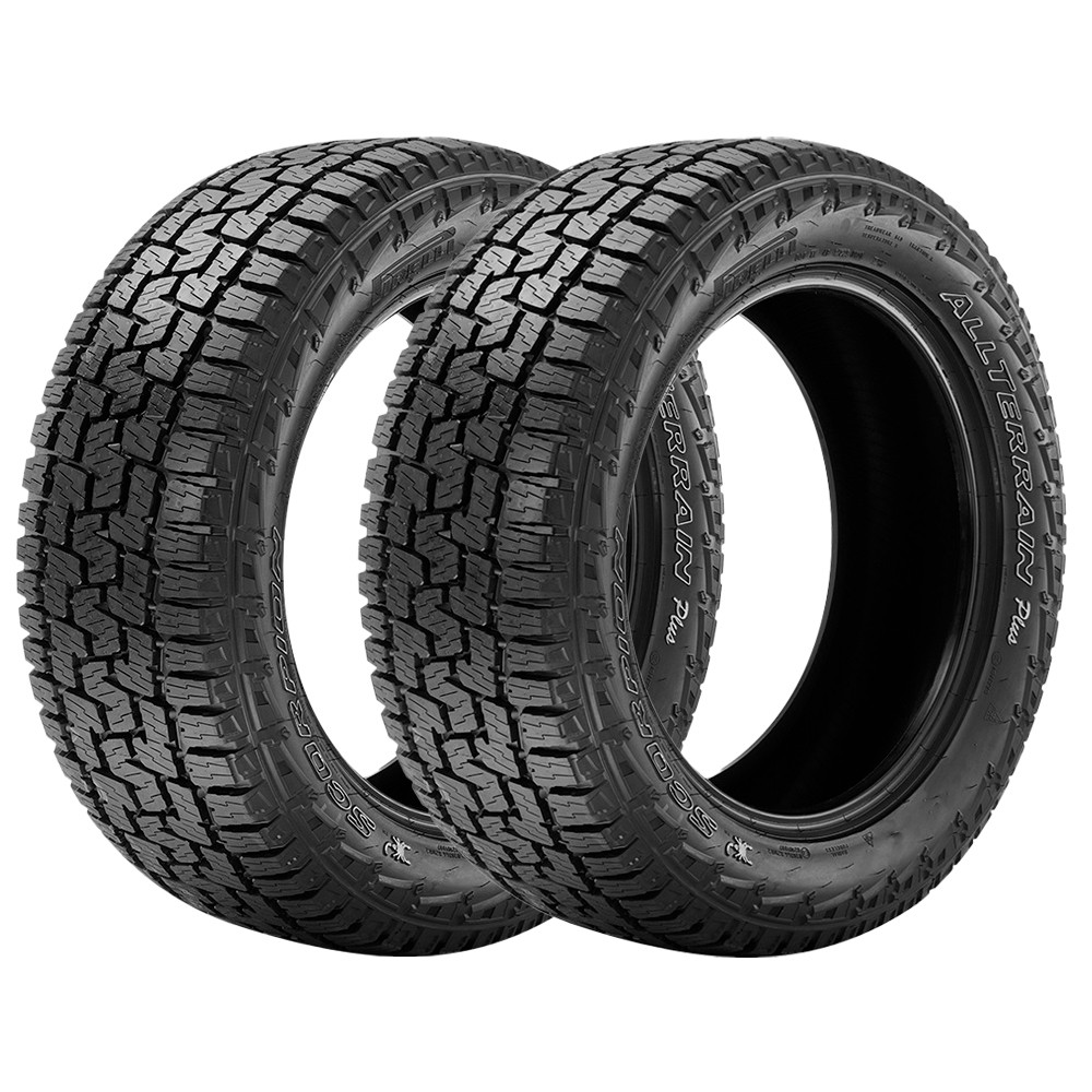 Jogo 2 Pneus Pirelli Aro 17 Scorpion All Terrain Plus 225/65R17 106H XL - Letras Brancas ...
