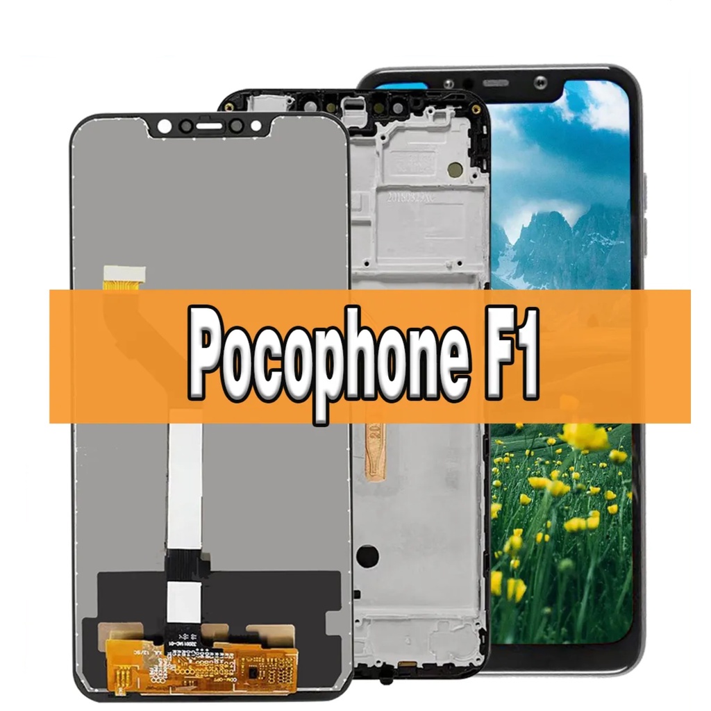 6.18" Display Para Xiaomi Pocophone F1&Poco F1 Frontal Tela Touch Compativel M1805E10A VIVID Lcd ...