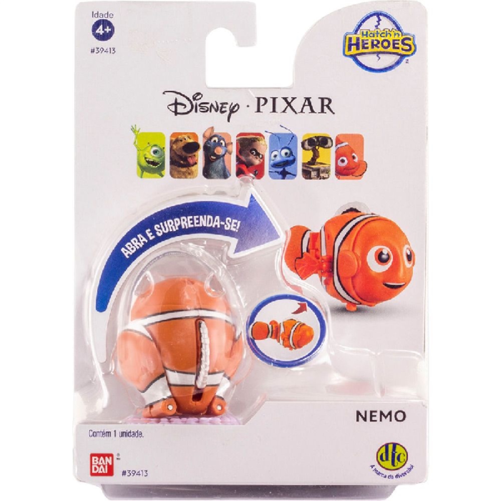 Mini Figura Hatch N Heroes Nemo | Shopee Brasil