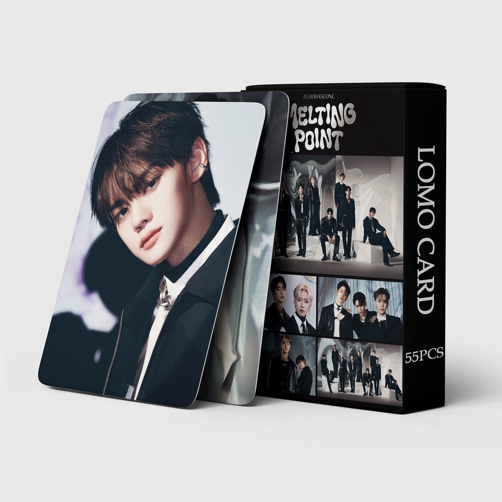 55pcs/box ZB1 Lomo Cards Album GOOD NIGHT 2024 season's greetings MELTING POINT Photocards ...
