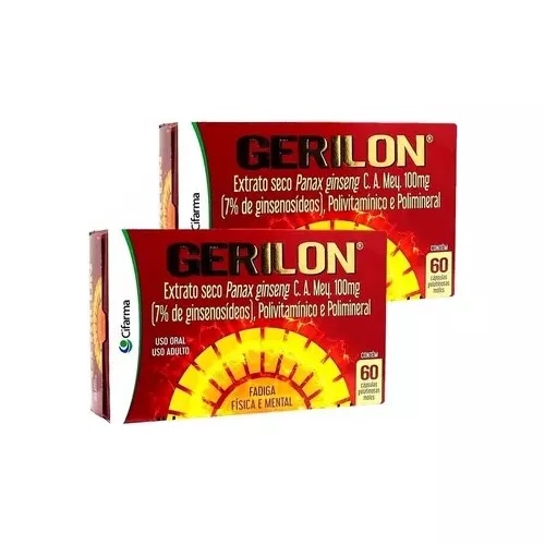 Gerilon 100mg 60 Cápsulas Gelatinosas moles - Cifarma | Shopee Brasil