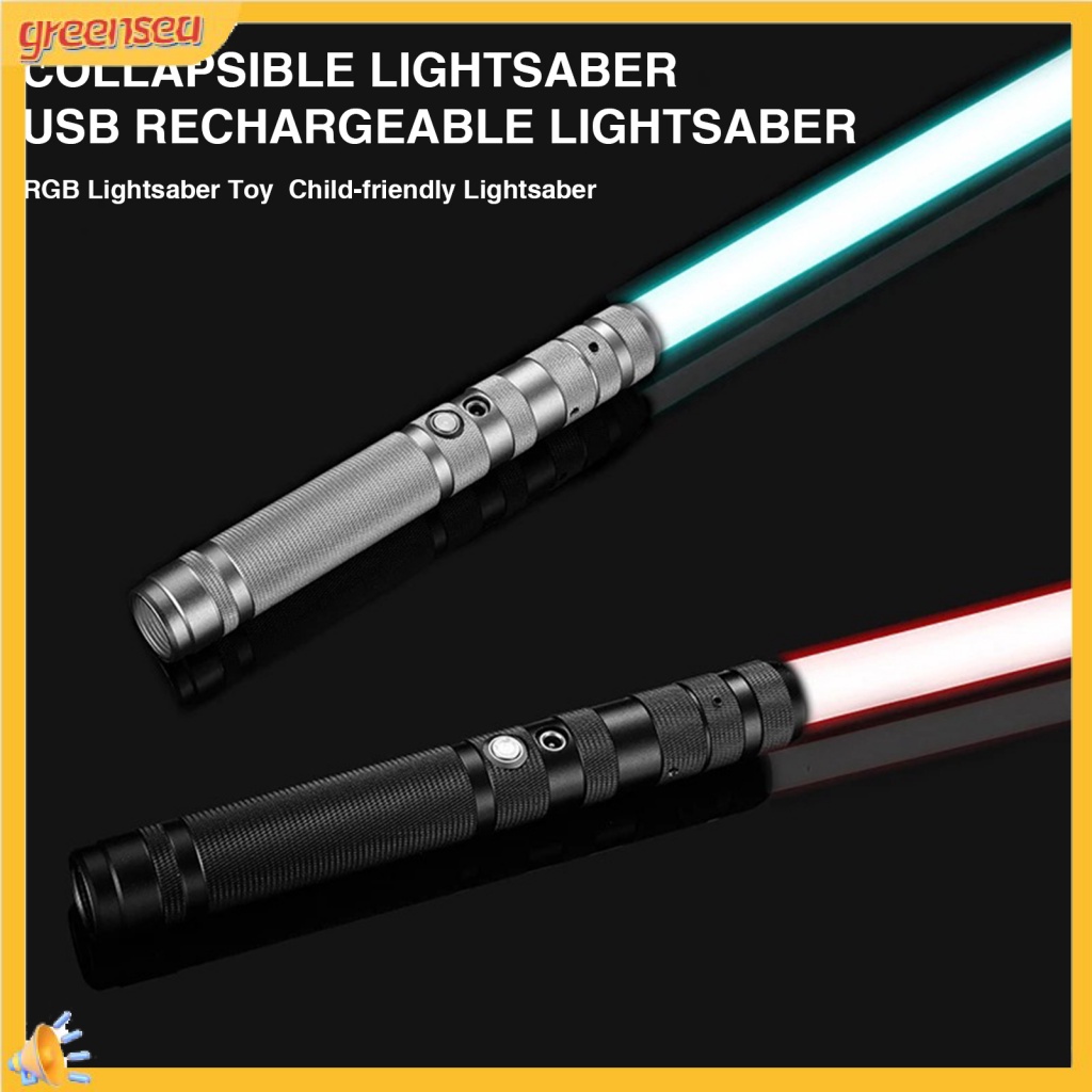 Rgb Led Lightsaber Child-friendly Rechargeable Toy for Cosplay ...