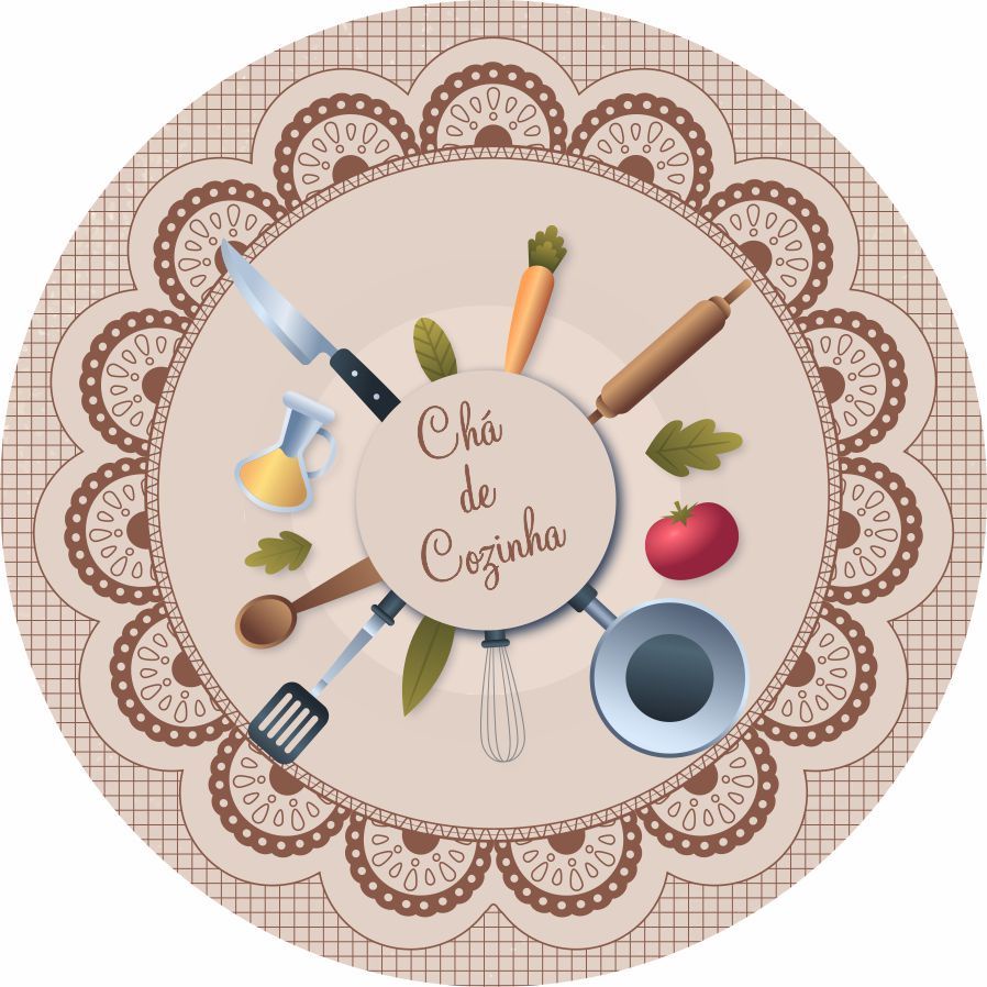 kit 70 adesivos etiquetas decalque aplique Festa Infantil Redondo chá ...