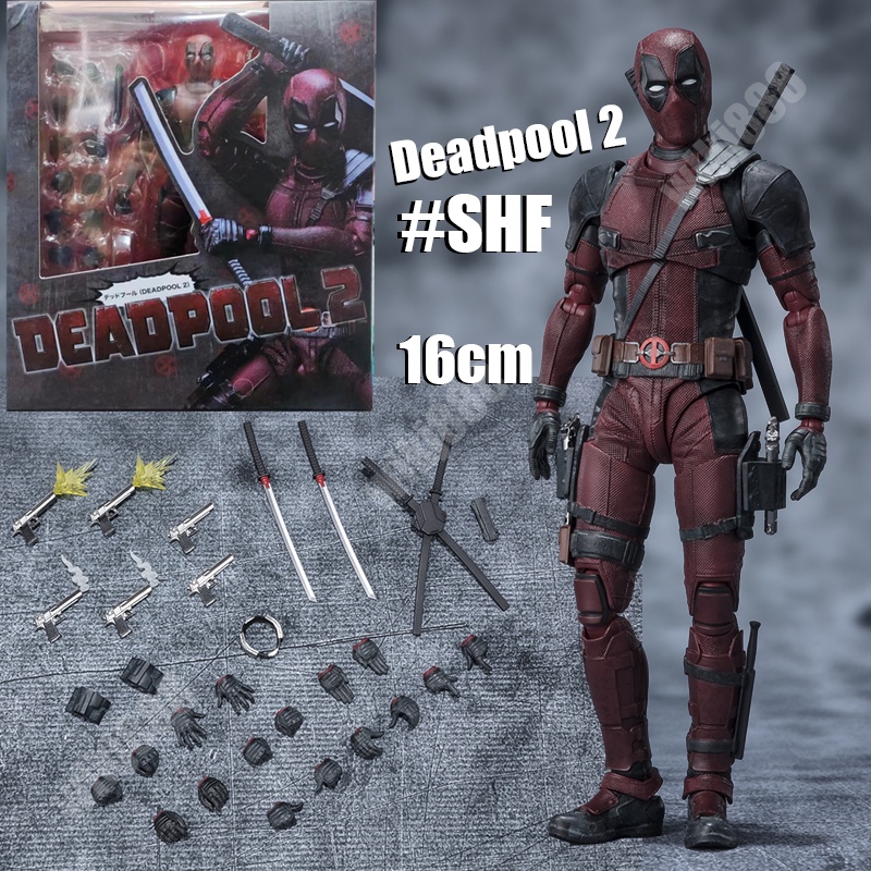 SHF Deadpool 2 Marvel Universo De Ação Figura 2.0 Ver . 025EX Mafex 082 ...