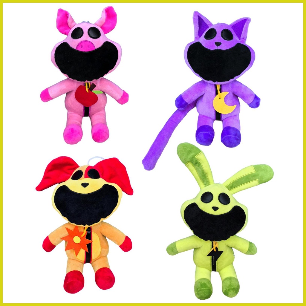 Poppy Playtime Sorridente Criaturas Boneca Jogo De Terror Figura ...