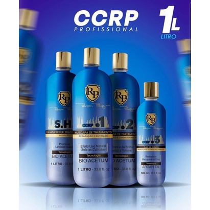 Ccrp Robson Peluquero Rp 4 Produtos (nova Embalagem 1 Litro) | Shopee ...