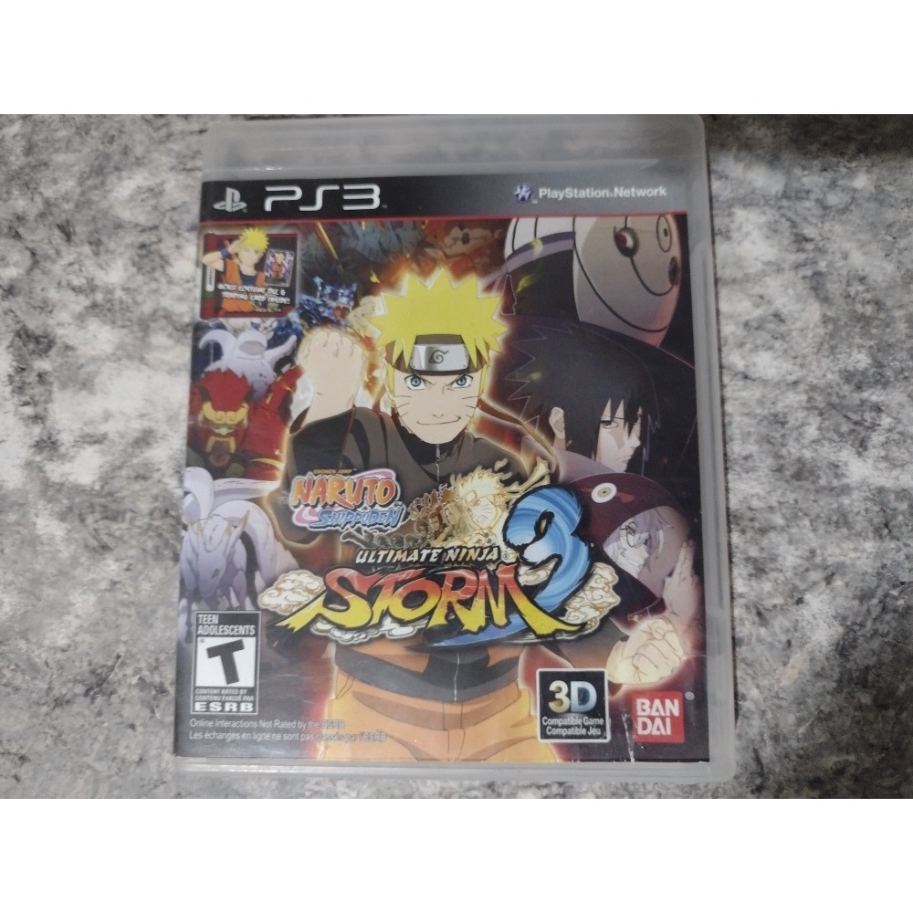 Naruto Ultimate Ninja Storm 3 Ps3 Usado ( Física ) | Shopee Brasil