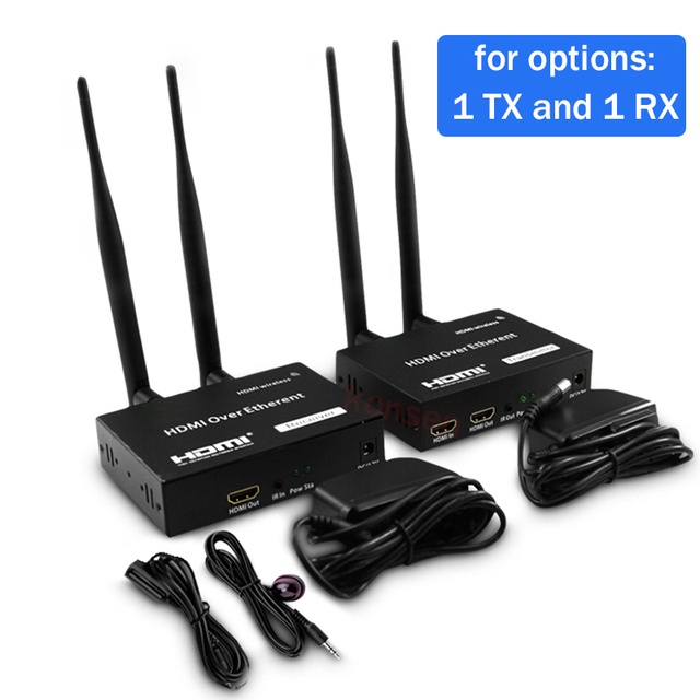 Transmissor Hdmi Wireless 1080P 60HZ Sem Fio 200 Metros 5g | Shopee Brasil