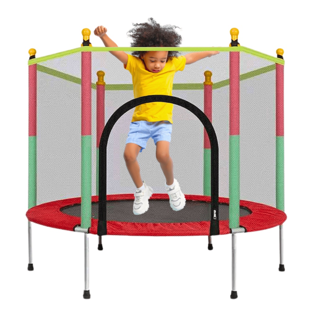 Cama Elástica Pula Pula Infantil Trampolim 1,4 metros | Shopee Brasil