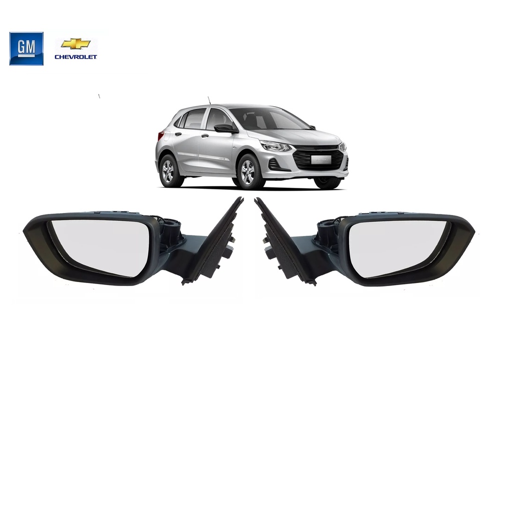 Par Retrovisor Onix 2020 2021 2022 2023 Eletrico Original Sensor | Shopee Brasil