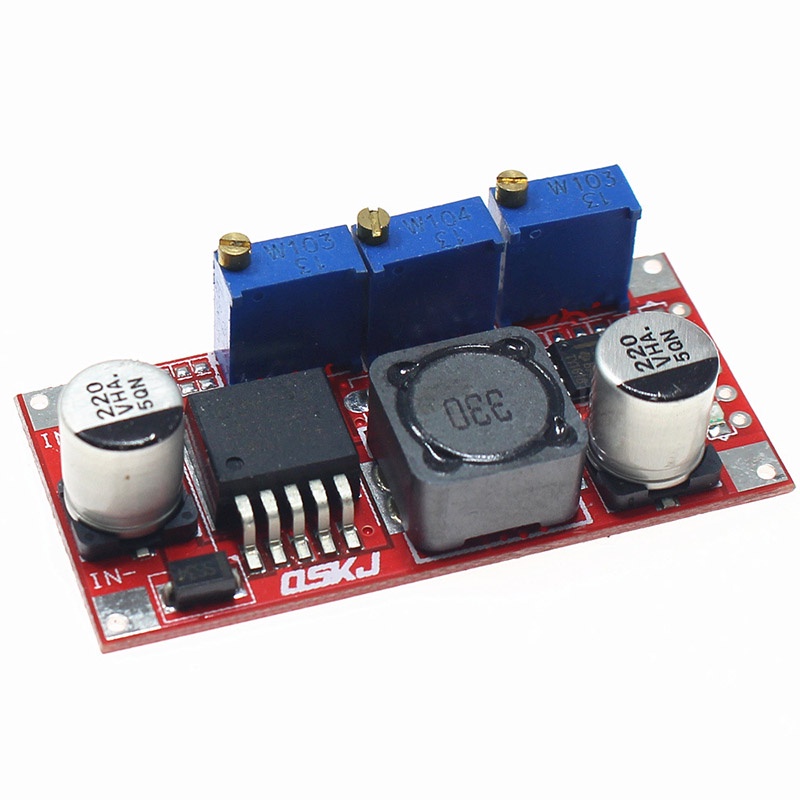 LM2596 DC-Step Down CC CV Módulo De Fonte De Alimentação 7V-35V A 1.25V ...