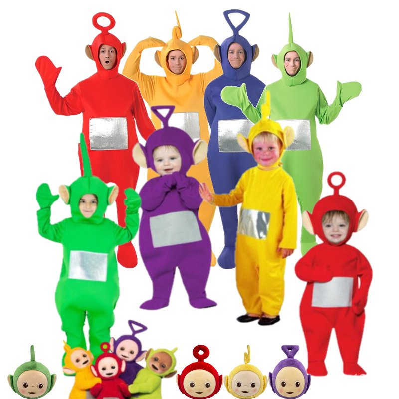 Teletubbies Cosplay Para Bebê Crianças Engraçado Criança Winky Dipsy ...