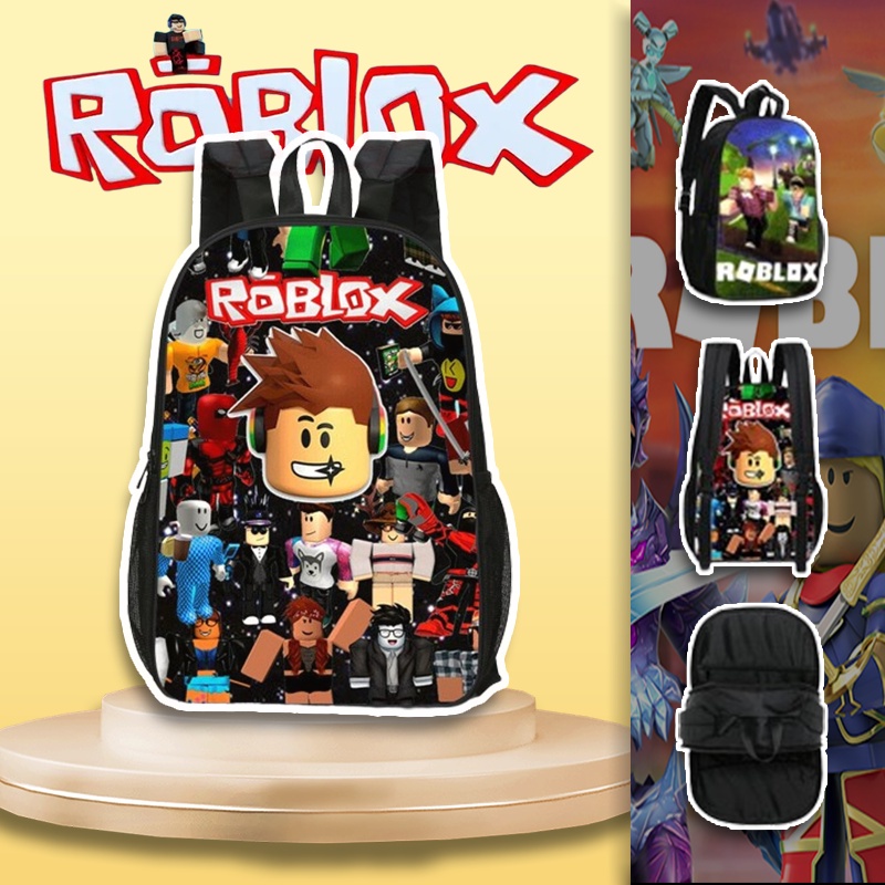Saco Escolar Roblox School Bag Schoolbag De Dupla Face Para Estudantes ...