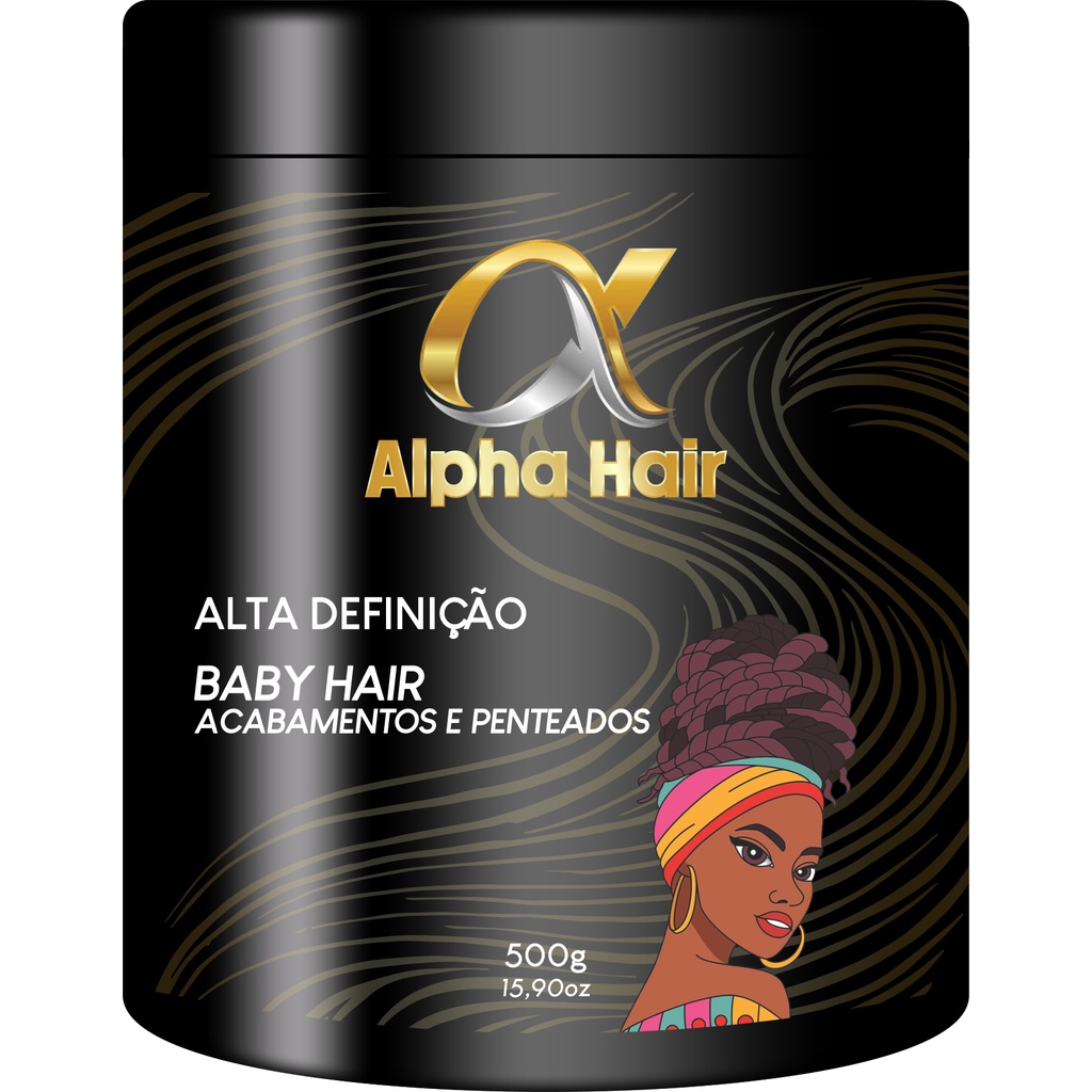 Pomada Modeladora Alpha Hair 500g | Shopee Brasil