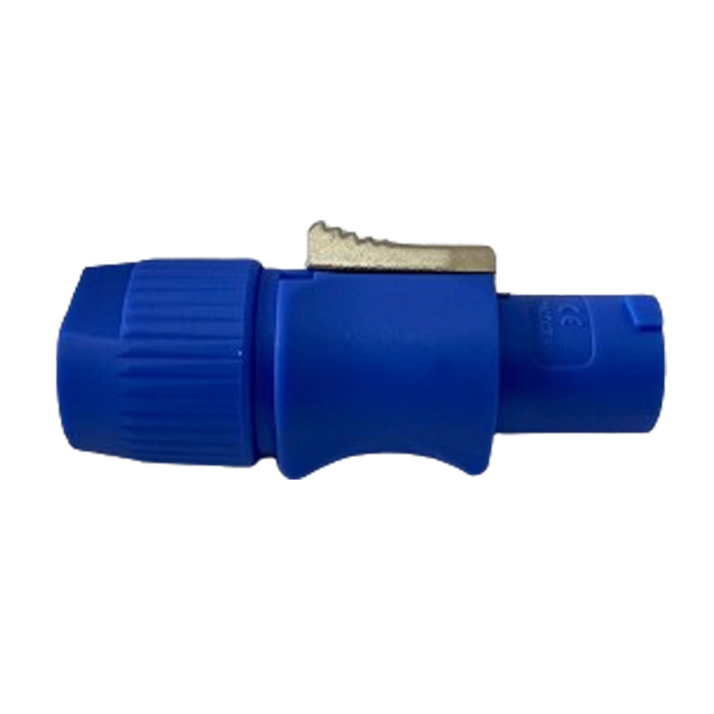 Conector Power Con Macho Azul - Klight | Shopee Brasil