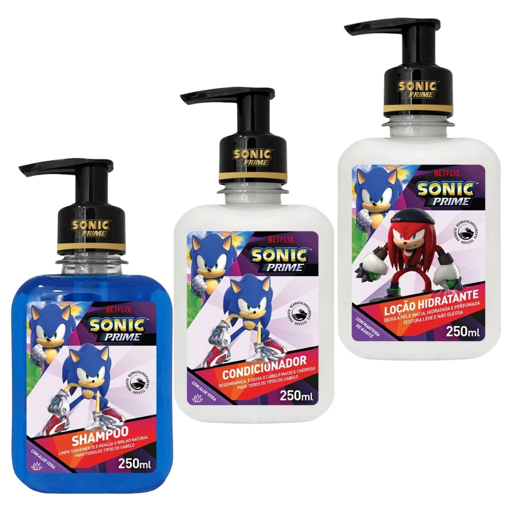 Kit Shampoo Condicionador Hidratante Sonic Netflix Pharma | Shopee Brasil