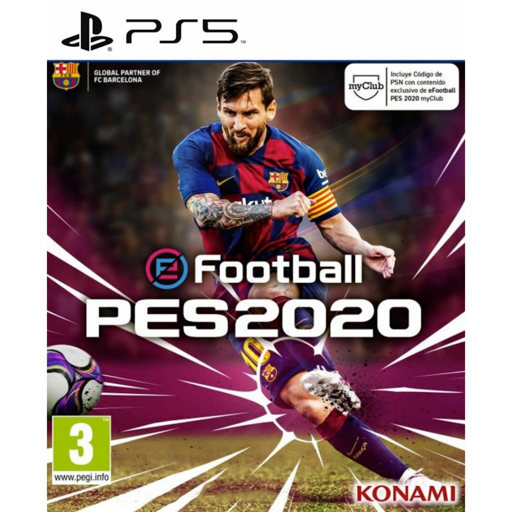 Pes 20 Ps5 Dublado - eFootball PES 2020 PS5 - Leia a Descrição | Shopee ...