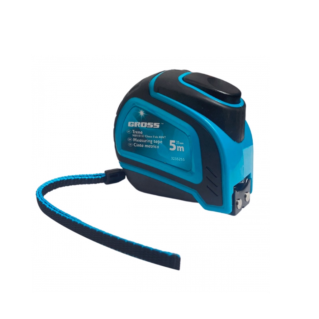 Trena Profissional Industrial 5 Metros Gross Emborrachada | Shopee Brasil