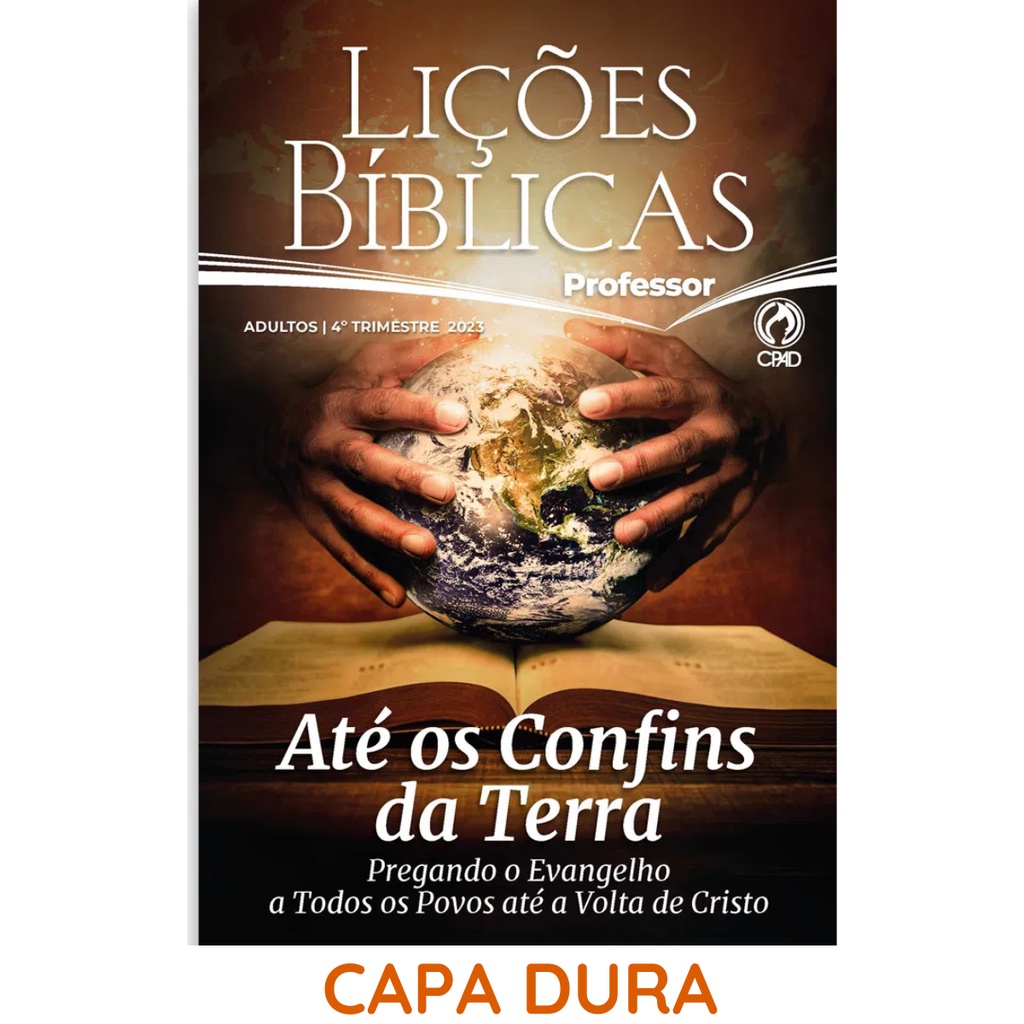 Revista EBD Professor Adulto | Capa Dura | Lições Bíblicas - CPAD ...