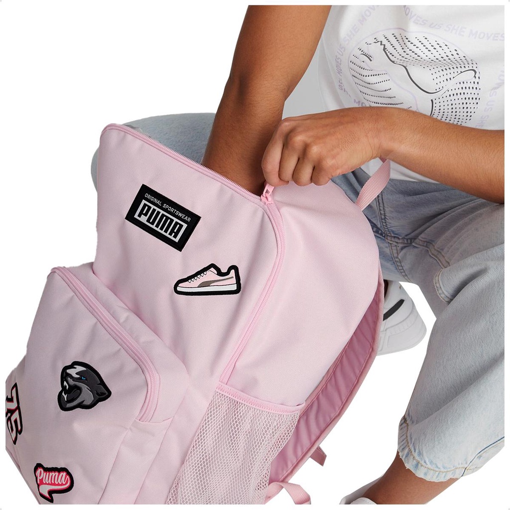 Mochila Puma Patch Backpack Original com Nota Fiscal e Garantia | Shopee Brasil