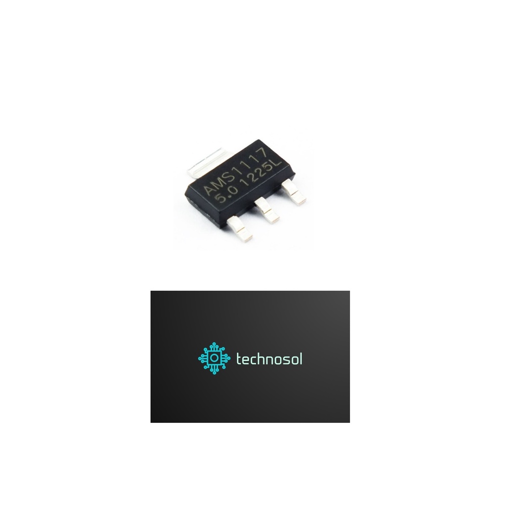 Regulador De Tensão Smd Ams1117 5v (1 Unidades) | Shopee Brasil