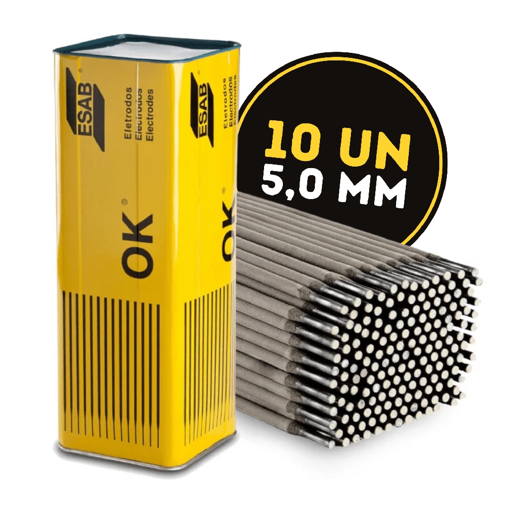 Eletrodo Para Solda E7018 5,0 Mm 1,4 Kg Aço Ferro Metal ESAB | Shopee ...