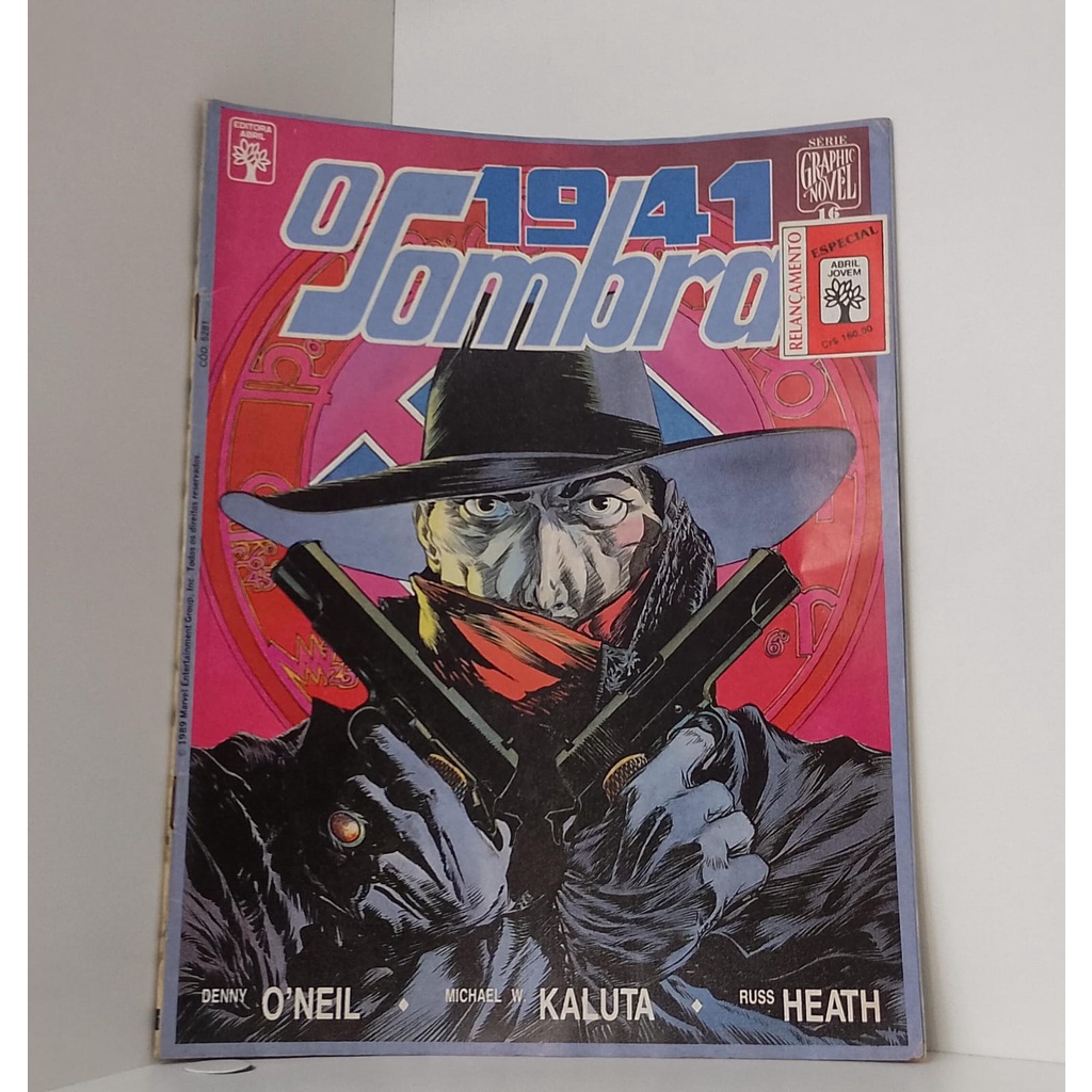 HQ O Sombra 1941 Graphic Novel volume 16 Denny O Neil | Shopee Brasil