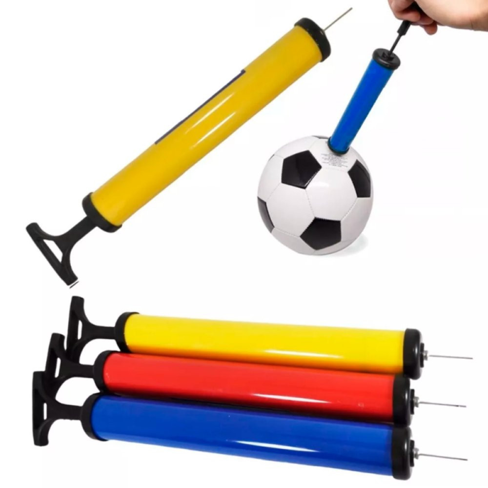 Bomba de Ar para Bola Futebol Basquete Volei Encher Manual - 19cm | Shopee Brasil