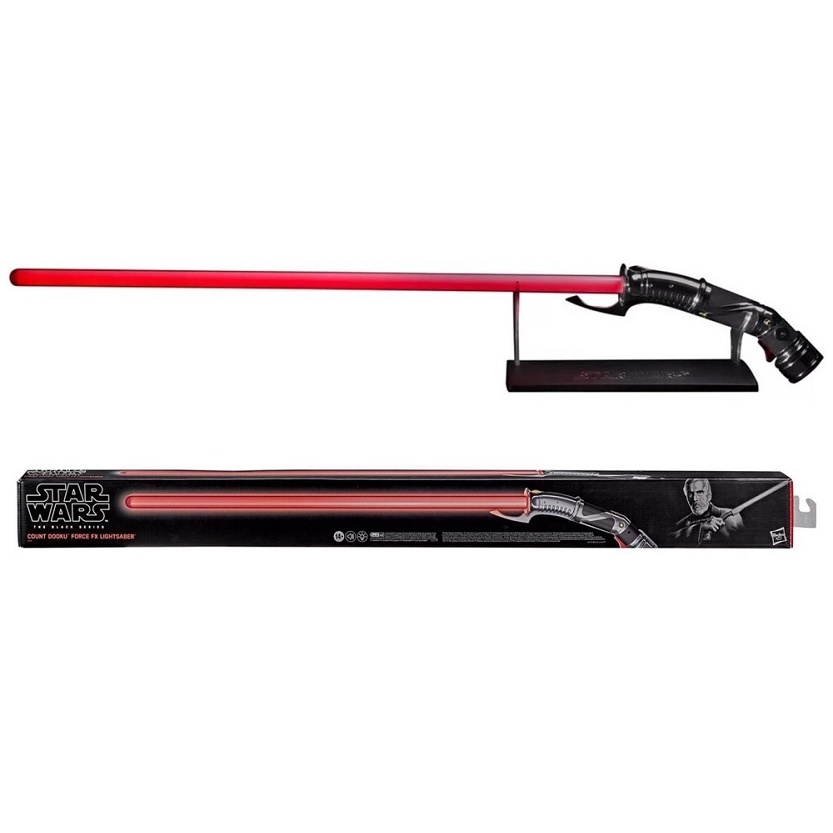 Star Wars The Black Series Sabre de Luz Eletrônico Force FX - Count ...